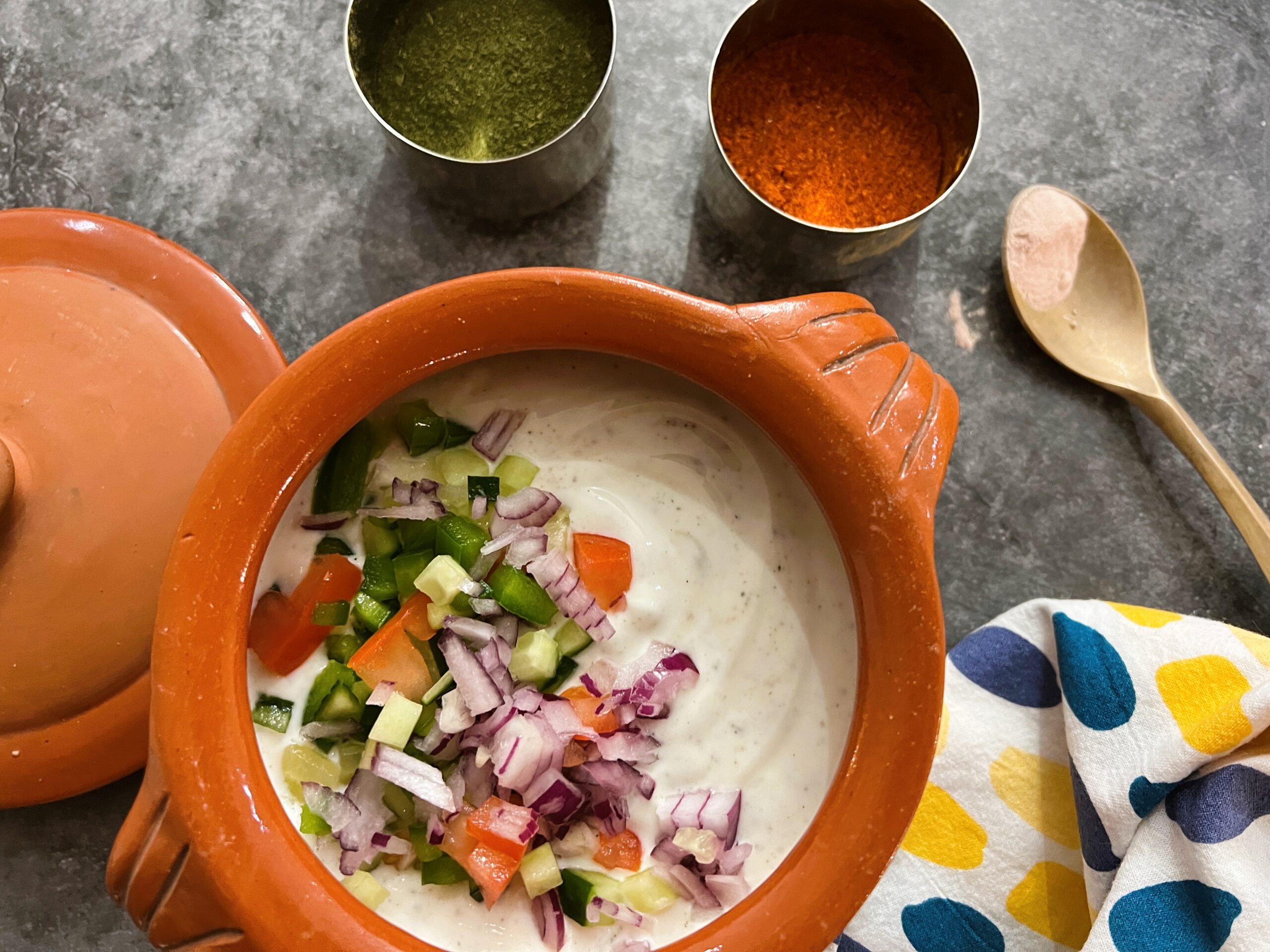 Vegetable Raita - Foodie Trail