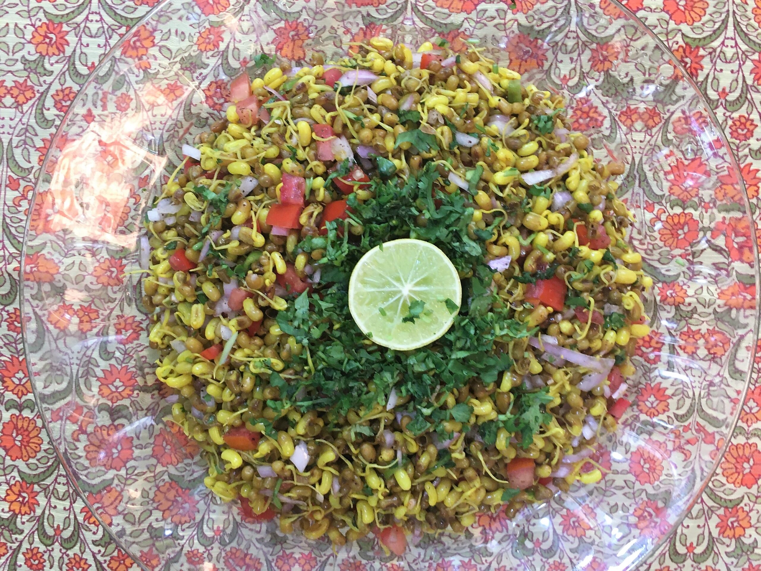 Sprouted Moth Chaat – Foodie Trail