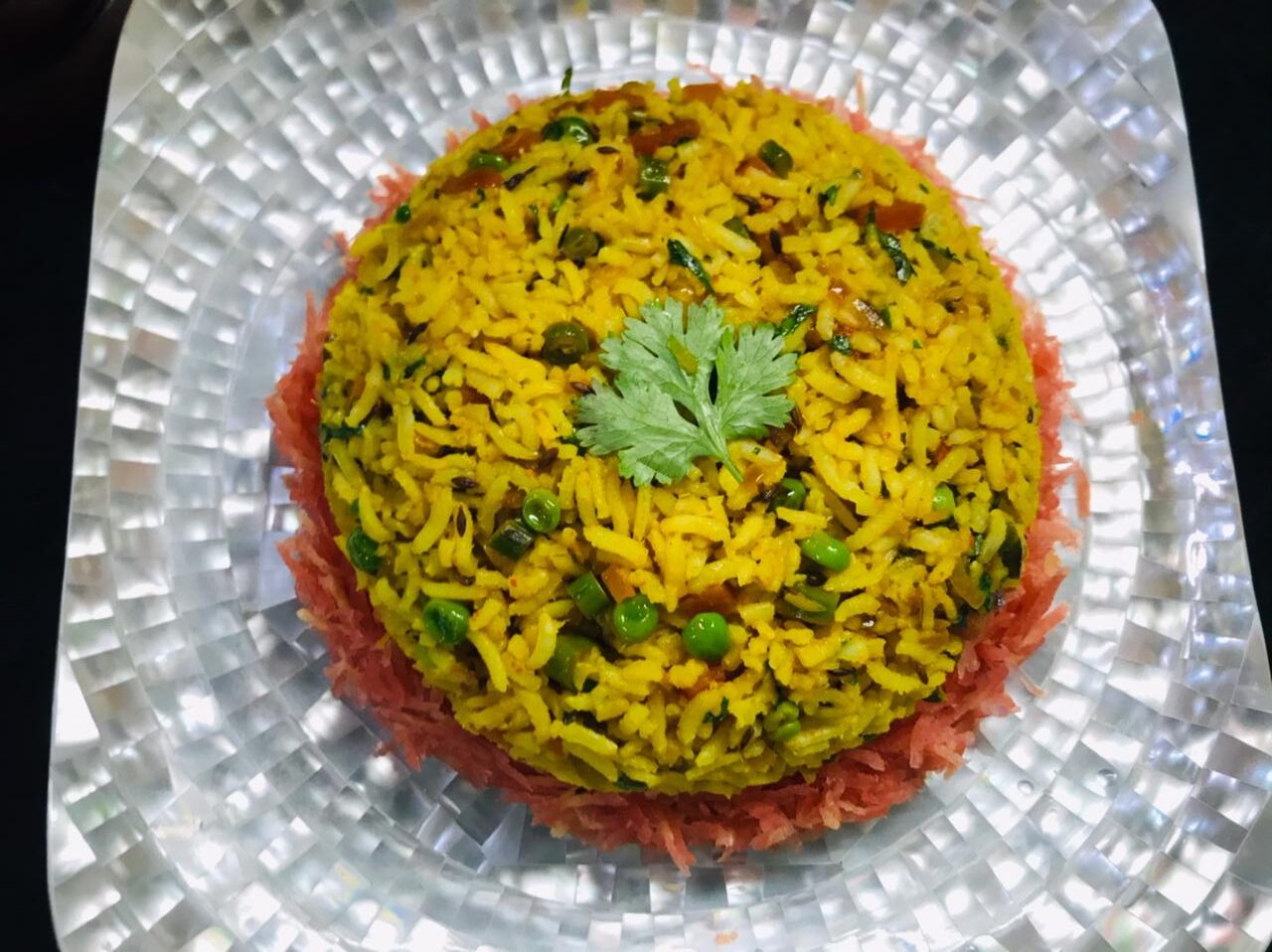 Masala Brown Rice Pulao - Foodie Trail