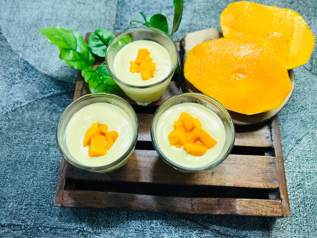 White Chocolate Mango Mousse - Foodie Trail