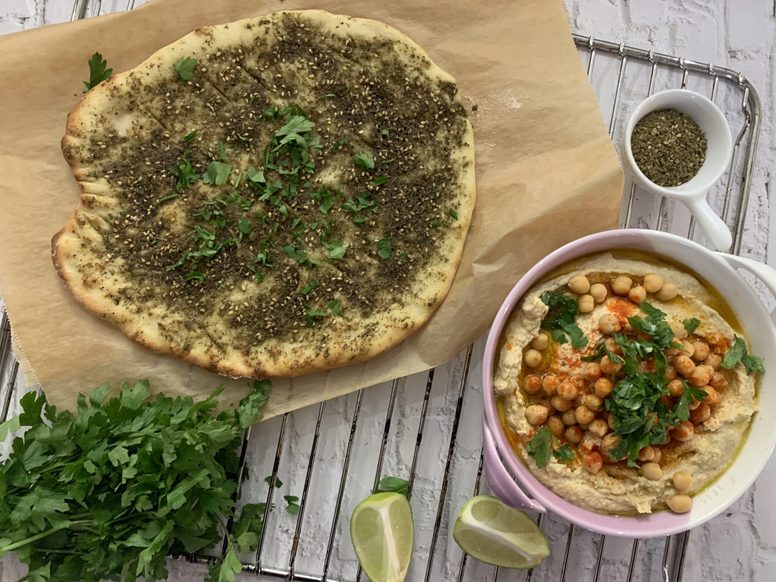 Lebanese Zaatar Man’oushe - Foodie Trail