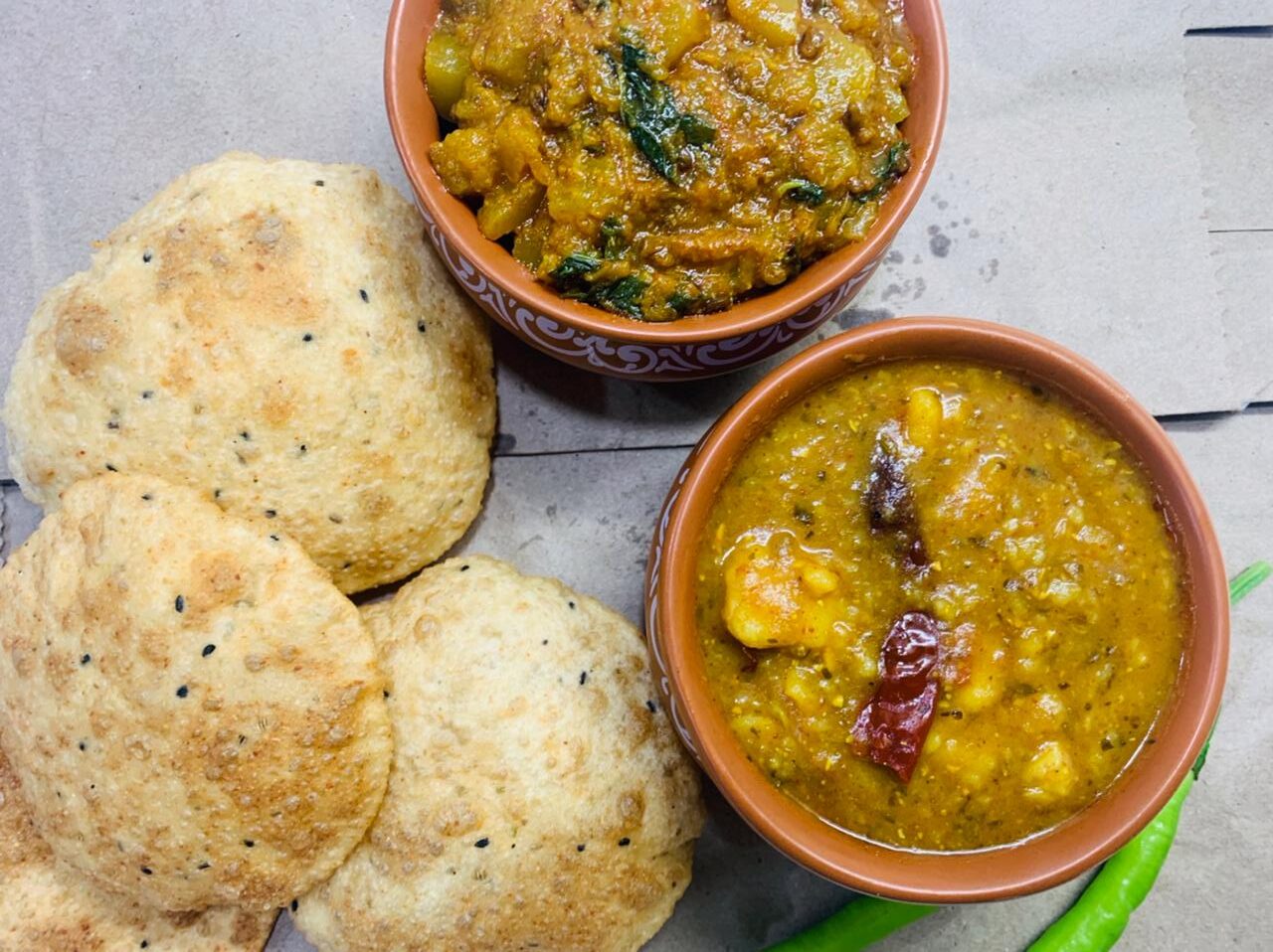 Dal Puri Recipe | Indian Daal Poori - Foodie-Trail
