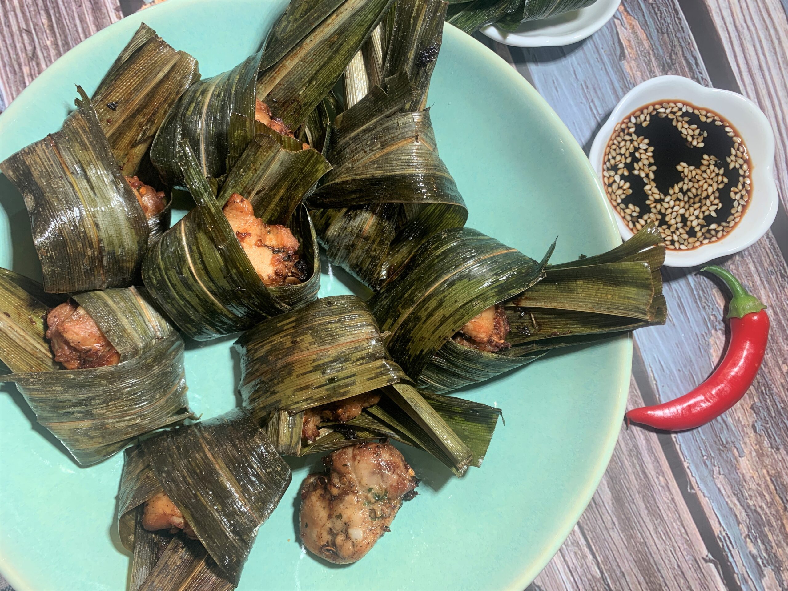 Thai Pandan Leaf Chicken Recipe | Pandan Leaf Chicken